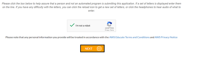 How to apply for AWS Student account?