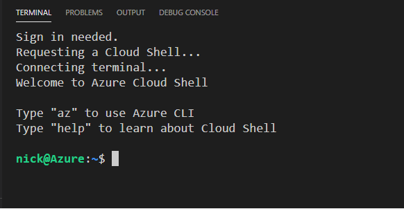 Getting Started with the Azure Cloud Shell