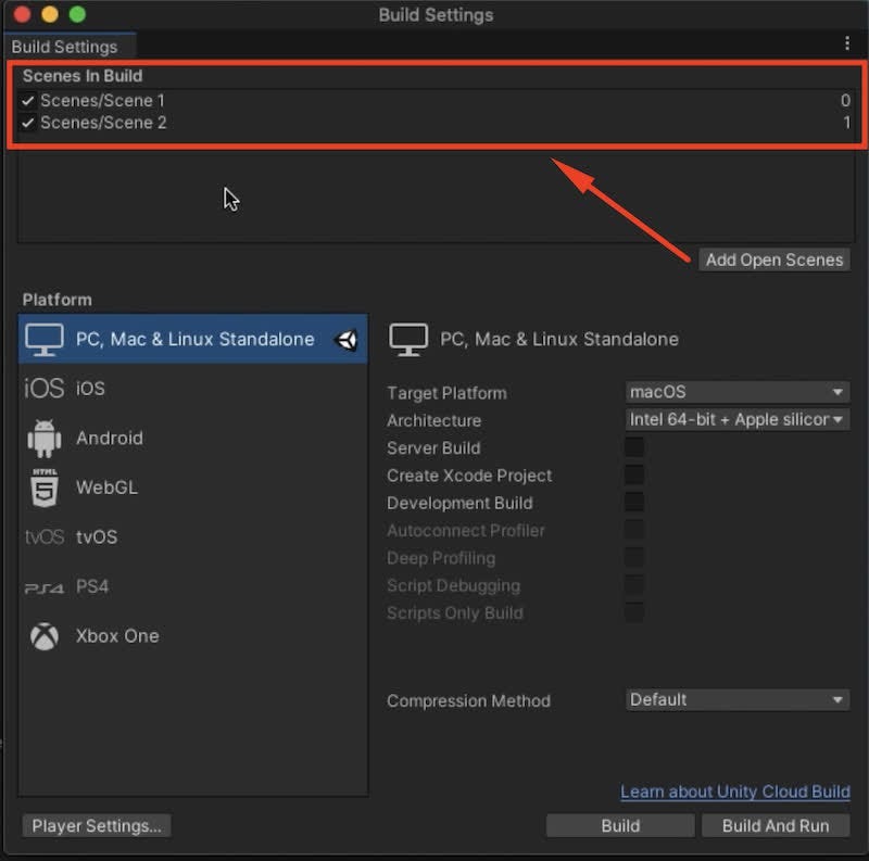 Make smooth scene transitions in Unity/C#