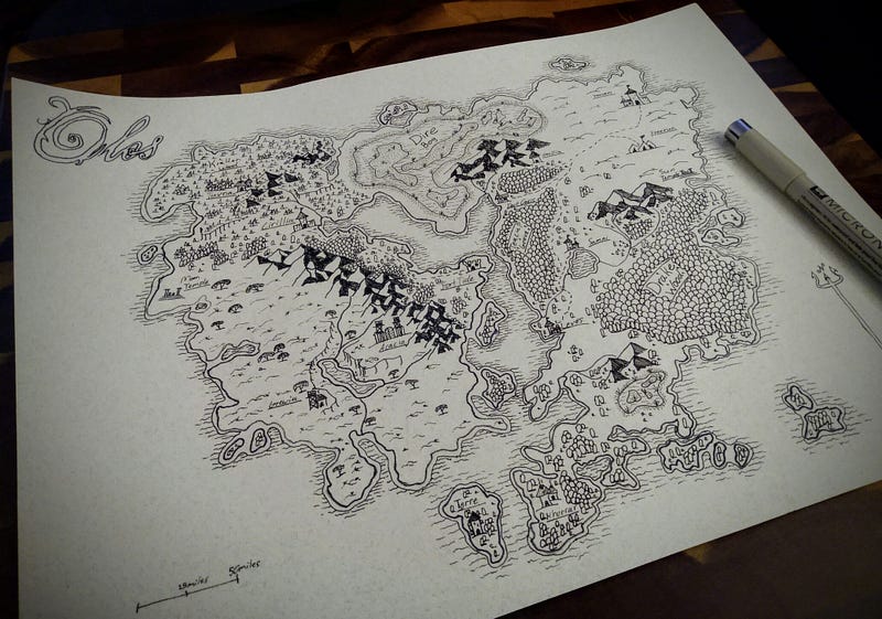 How to Make a Free Sci-Fi/Fantasy Map