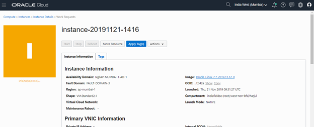 Create Compute Instance on Oracle Cloud Infrastructure (OCI) Free Tier