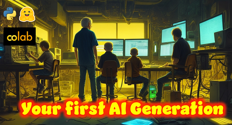 Your first AI generation