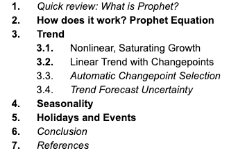 The Math of Prophet
