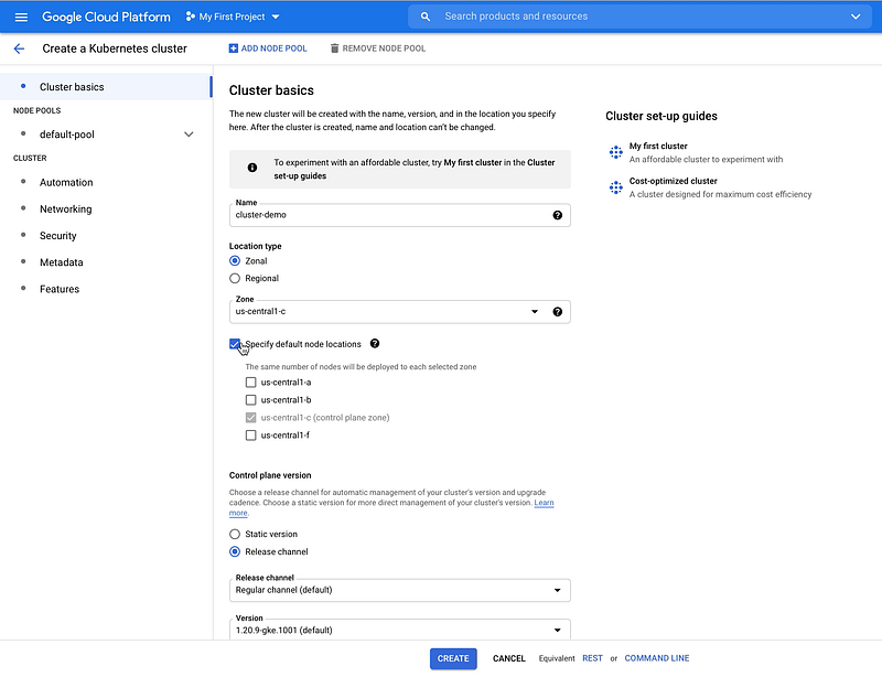 How to Set Up a Kubernetes Cluster in Google Cloud Platform
