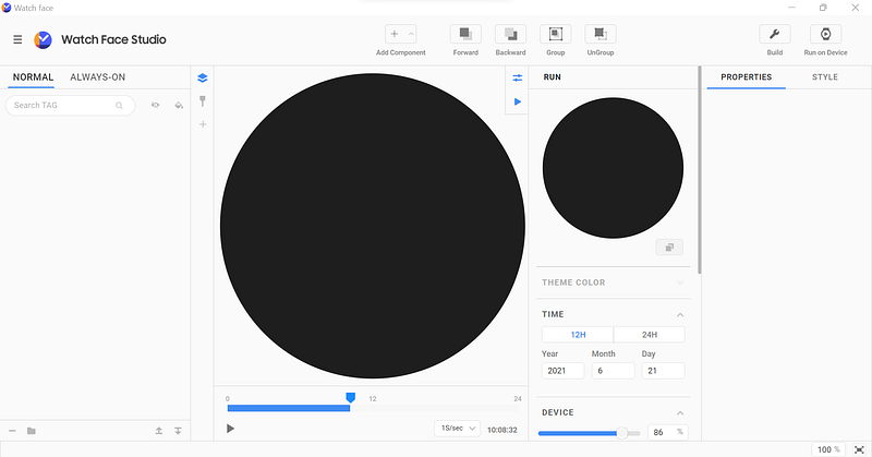 Making a Smartwatch Wear Face with Watch Face Studio⌚