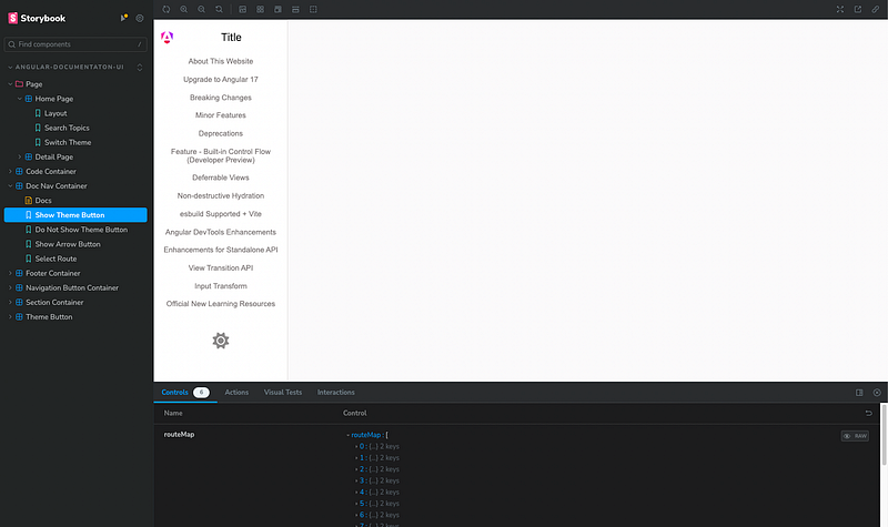 Integrating Storybook with Angular UI Library
