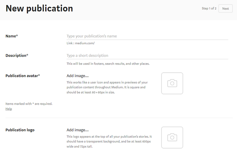How to Create a Medium Publication