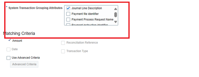 Bank Statement Import — Oracle Fusion