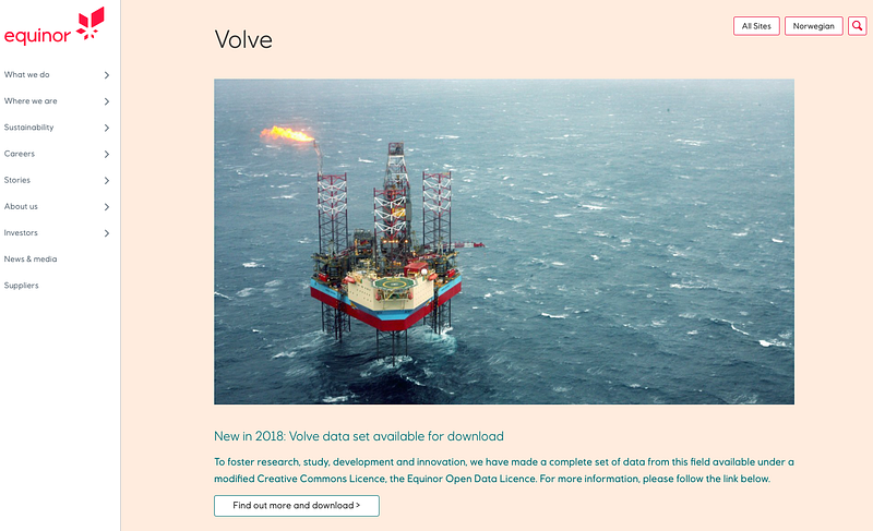 Public Datasets for Machine Learning in Geoscience