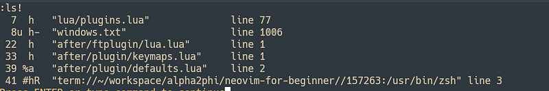 Neovim for Beginners — Managing Buffers