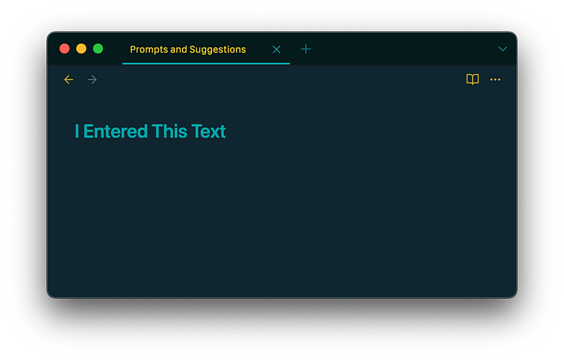 Prompts & Suggestion Menus with Templater