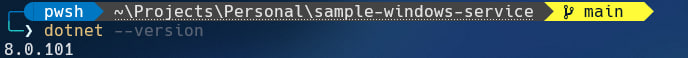 Create Windows Services using .NET 8.0 (Worker Service)