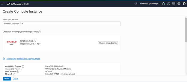 Create Compute Instance on Oracle Cloud Infrastructure (OCI) Free Tier