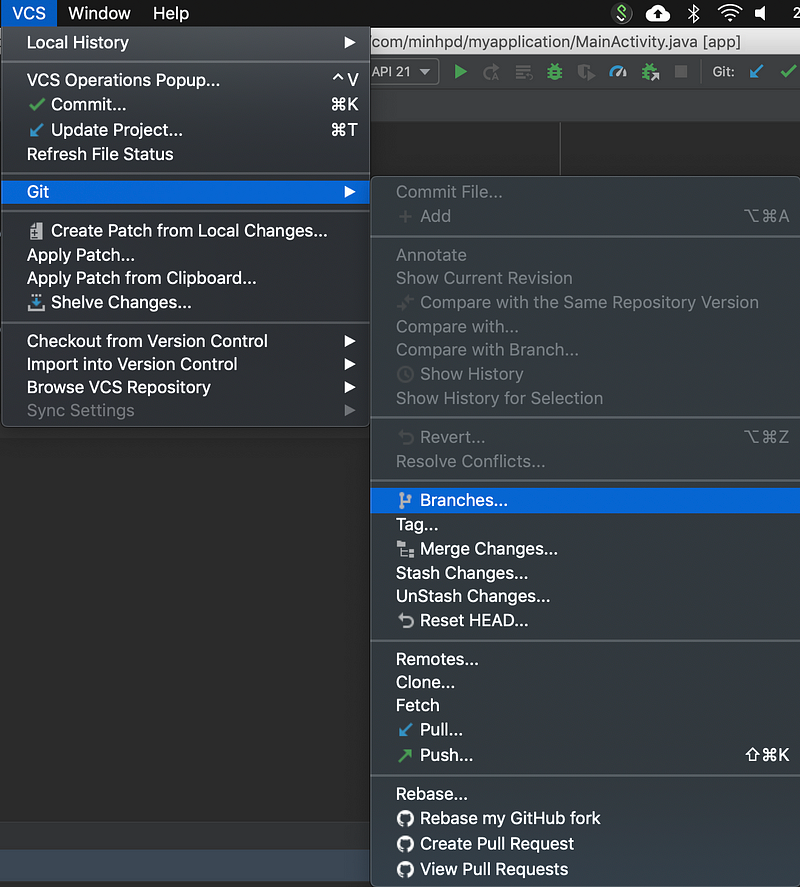How to Use Git in Android Studio