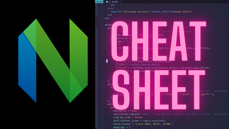 Neovim Cheat Sheet
