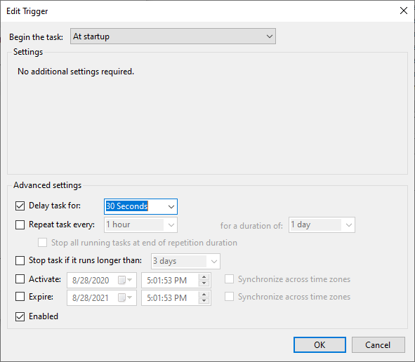 How to Run WSL2 at Startup on Windows