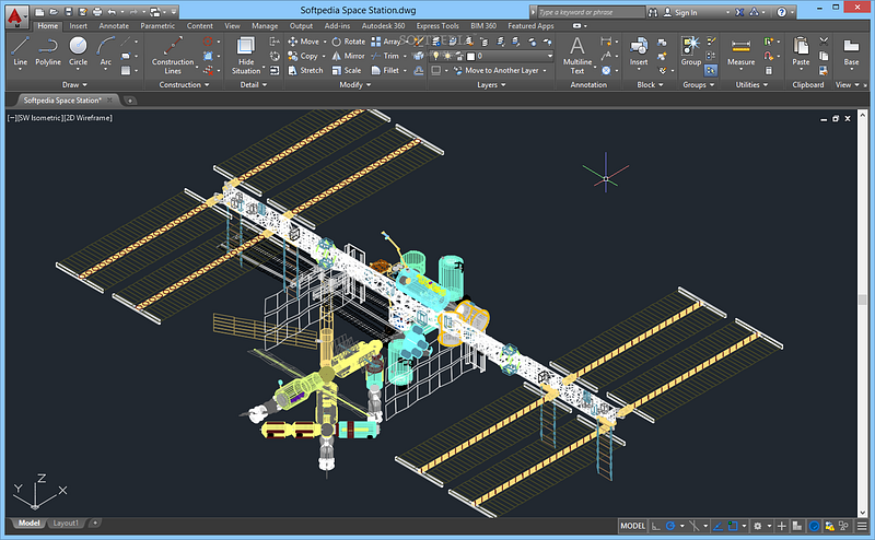 MS-DOS applications: AutoCAD