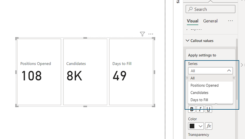 Next-Level Dashboard Design With Power BI’s New Card Visual With ...
