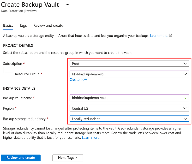 How to backup Azure blob storage (revisited)