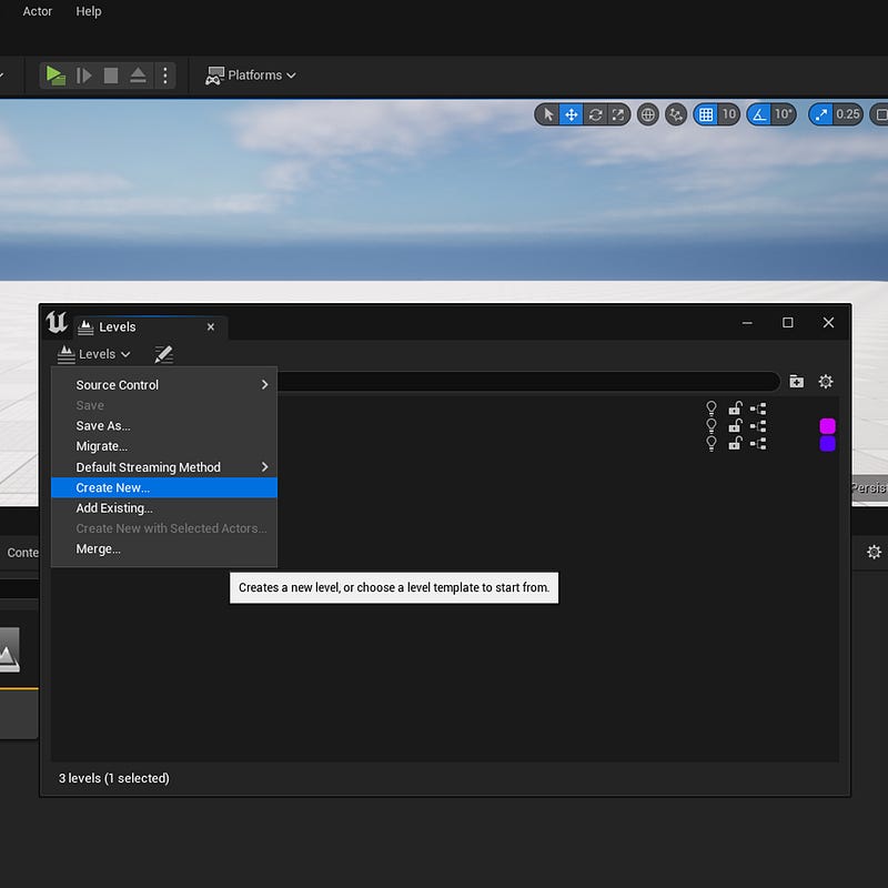 How to load and unload levels in Unreal Engine 5 (Also known as: Level ...