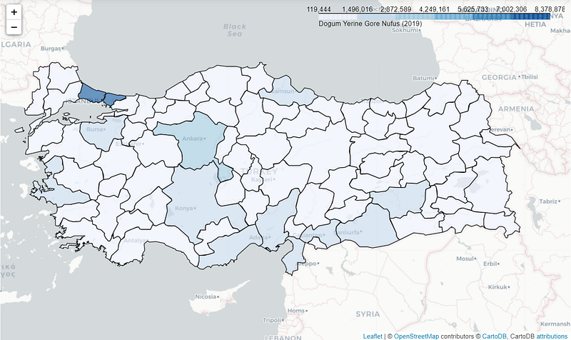 Map Visualization with Folium