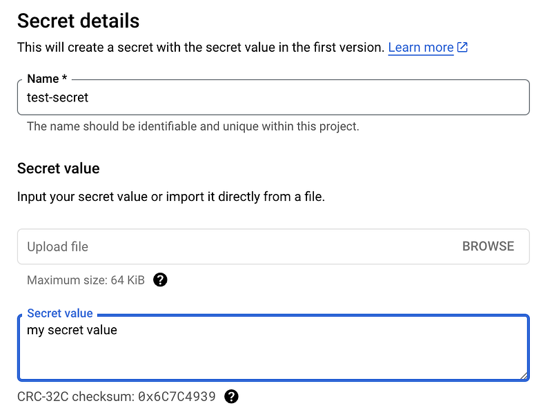 Handling Secrets with Google Cloud Secret Manager
