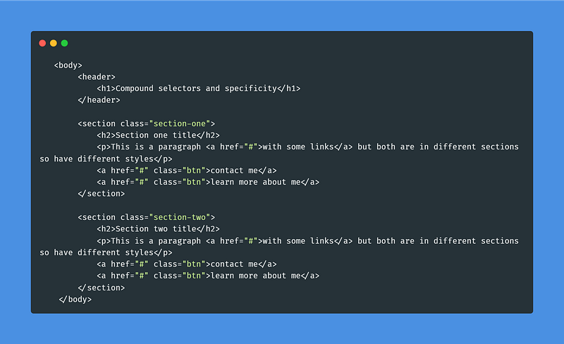 Understanding Compound Selectors and Why to Avoid Them in CSS