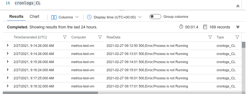 Using Azure Log Analytics Workspaces to collect Custom Logs from your VM