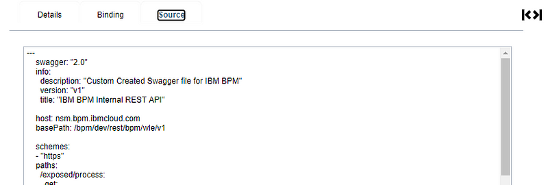 IBM BPM — Invoking Internal REST APIs using External Services