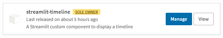 Build a practical Timeline in Streamlit