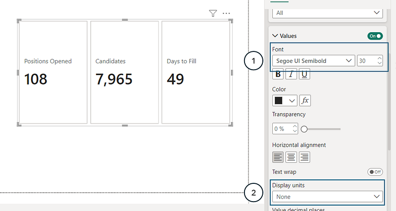 Next-Level Dashboard Design With Power BI’s New Card Visual With ...